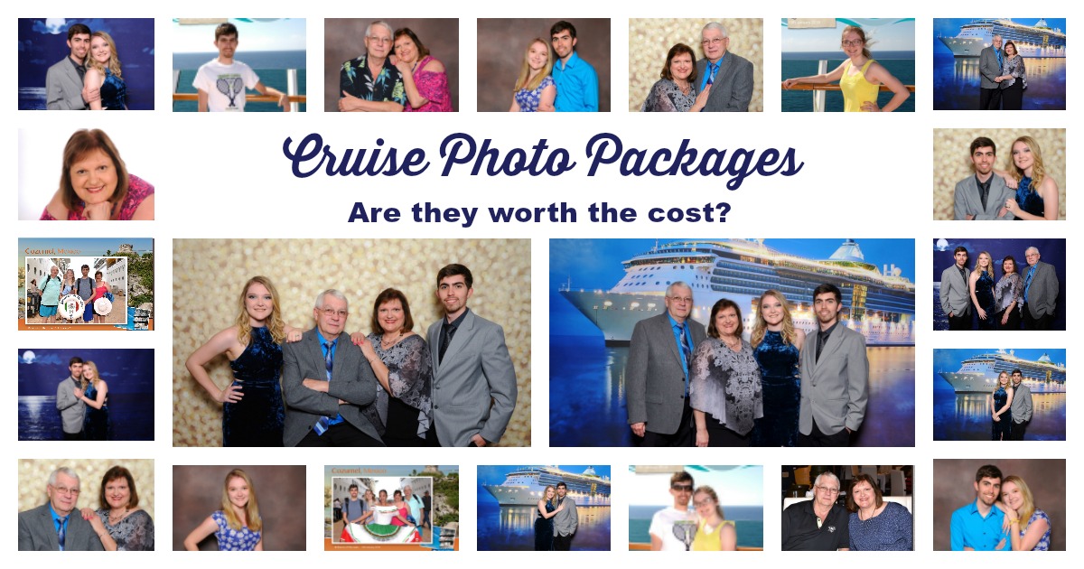Cruise Photo Packages – Are they worth the cost? - Robin O'Neal Smith